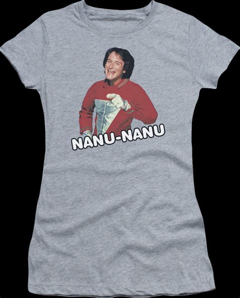 Ladies Nanu Nanu Mork And Mindy Shirt
