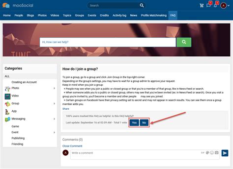 How To Use FAQ Plugin MooSocial