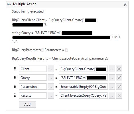 Connecting To BigQuery Without JSON Key Activities UiPath Community Forum