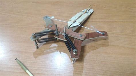 Spring Powered Mini Crossbow Maker Amino