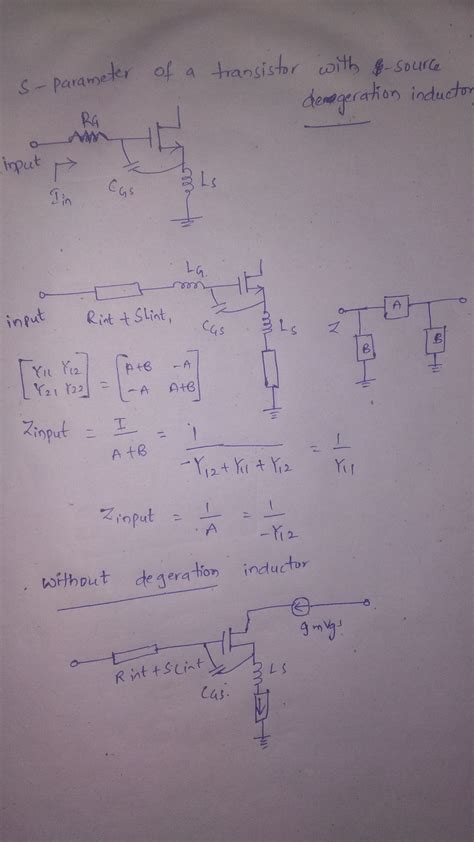 Solved Calculate The S Parameter Of A Transistor With Course Hero