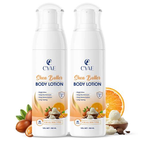 Buy Shea Butter Body Lotion 100ml 48h Moisture Non Greasy Healthy Skin