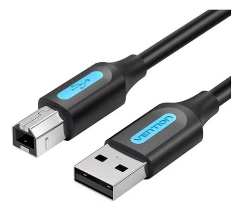 Vention - Cabo Usb 2.0 X Usb Impressora 2m 2 Metros Premium | MercadoLivre