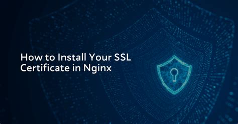 How To Install Your SSL Certificate In Nginx Trustzone