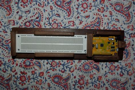 Deluxe Wooden Arduino Base Breadboard Wood Case Learn Etsy