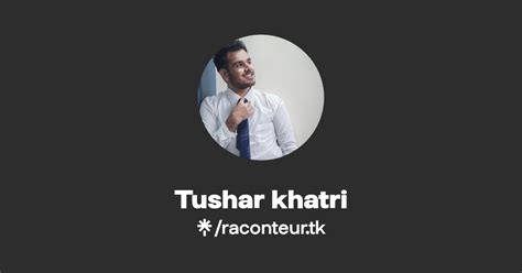 Tushar Khatri Instagram Linktree