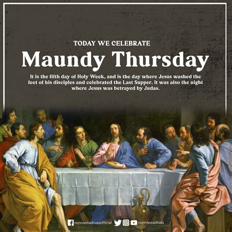 Maundy Thursday 2023 Bigger Brighter Better Roxas City
