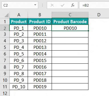 Barcode In Excel How To Generate Create Examples