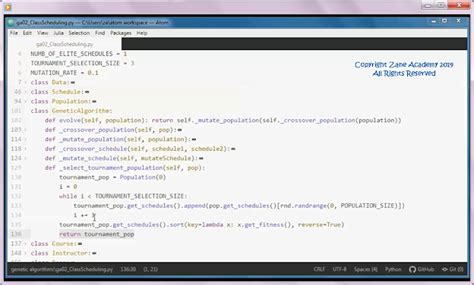 Prototype Project Class Scheduling W Genetic Algorithms And Python
