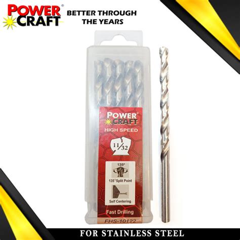 Powercraft Drill Bit For Stainless Lazada Ph