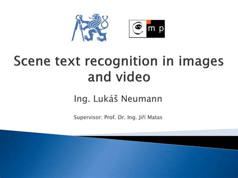 PPT Scene Text Recognition In Images And Video PowerPoint Presentation ID 2252871
