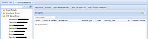 listing aws devices kron pam reference guide