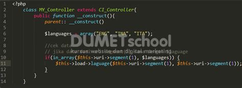 Cara Membuat Multi Bahasa Menggunakan Codeigniter Part 2 Kursus Web Programming