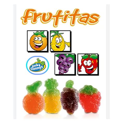 Gomitas Lucky Gummys Frutitas Azucaradas 100g Dulceria Tobi