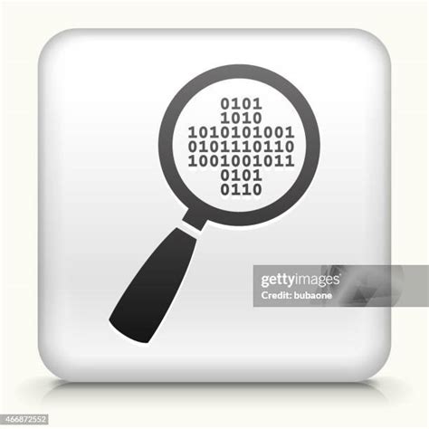 binary code magnifying glass photos and premium high res pictures