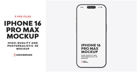 Iphone 16 Pro Max Mockup Product Mockups Ft Apple And 16 Envato