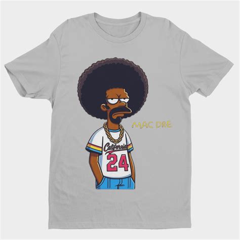 Mac Dre Classic Cartoon Inspired Graphic Tee Oldskool Shirts