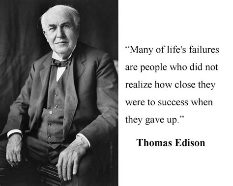 Thomas Edison Quotes On Success