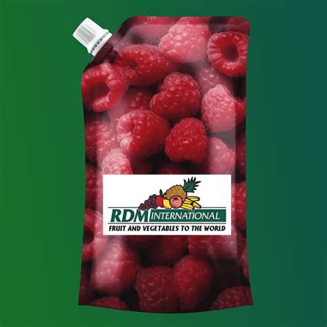 Aseptic Red Raspberry Puree Fruit And Vegetables To The World