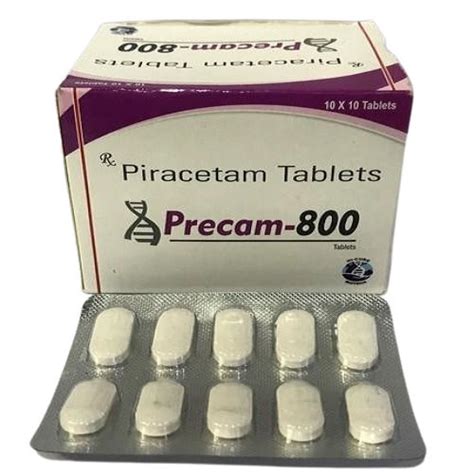 Precam Piracetam 800 Mg Tablets General Medicines At Best Price In