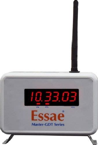 Gps Clock Hips Plastic 147x213x46mm Grey Digital Type Rf Transmitter 866mhz Gps Receiver