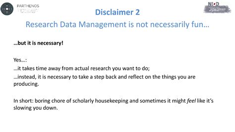 Research Data Management Importance Good Practices Guidance Ppt