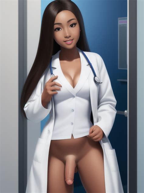 rule 34 ai generated dickgirl doctor futanari hospital labcoat