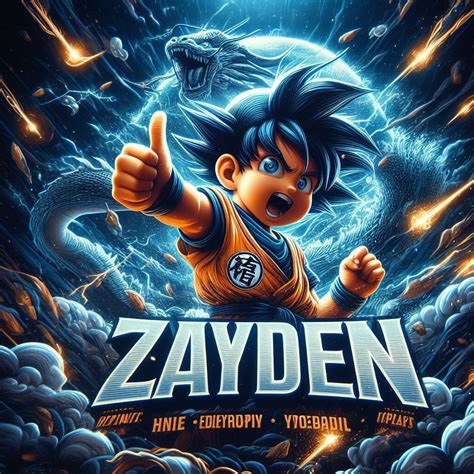 2095 Prompt A Little Boy Raises His Thumb And Dresses Up As Goku From