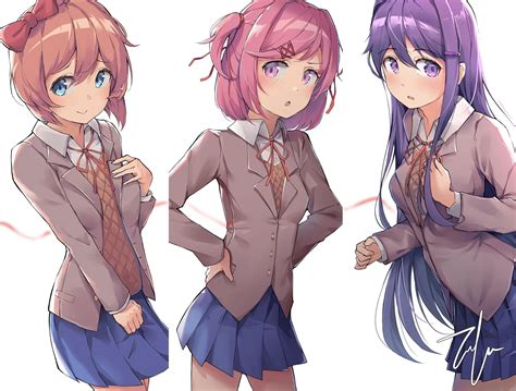 [f4a] Doki Doki Rp Where I Play As Either Sayori Yuri Or Natsuki Realistic To Ddlc R