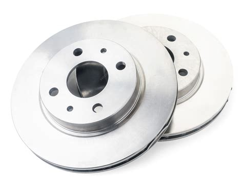 Premium Photo Two Car Brake Disc Close Up On A White Background Isolated
