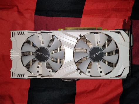 GALAX GTX 1060 6GB EX OC WHITE, Computers & Tech, Parts & Accessories ...