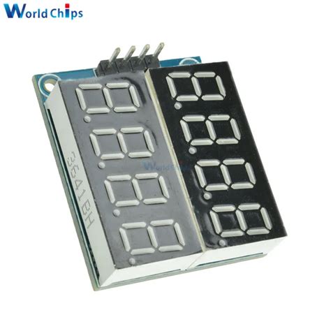 74hc595 74hc164 8bit 8 Digit Led Nixie Tube Display Module Red Digital
