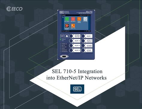 Sel 710 5 Integration Into Ethernet Ip Networks