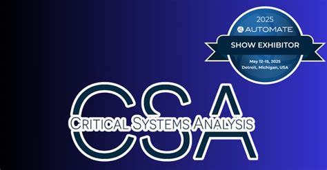 automate2025 automation industrialtech robotics ai critical