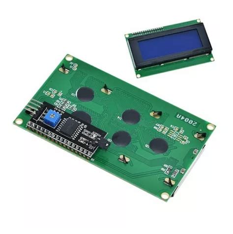 Display Lcd 20x4 2004 Azul Com Modulo I2c Para Projetos Parcelamento