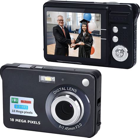 Andoer Videocamera Digitale Portatile 720P Videocamera 18MP Foto 8X