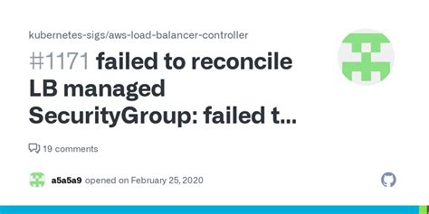 failed to reconcile lb managed securitygroup failed to reconcile