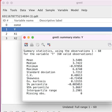 Solved Data For The Following Regression Model Are In This Chegg