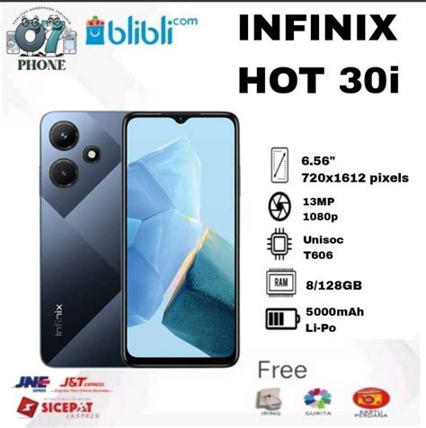 Jual Infinix Hot I Gb Ram Gb Dan Internal Gb Garansi Resmi Indonesia Black Di