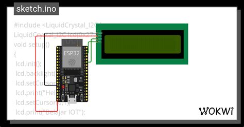 Lcd Esp 32 M Alif Rehan Syah Wokwi Esp32 Stm32 Arduino Simulator