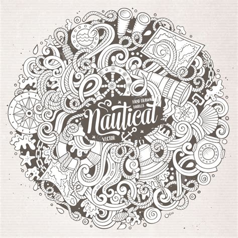 만화 귀여운 낙서 손으로 그린 해상 그림 선원 아이템 모험 Png 일러스트 및 벡터 에 대한 무료 다운로드 Pngtree