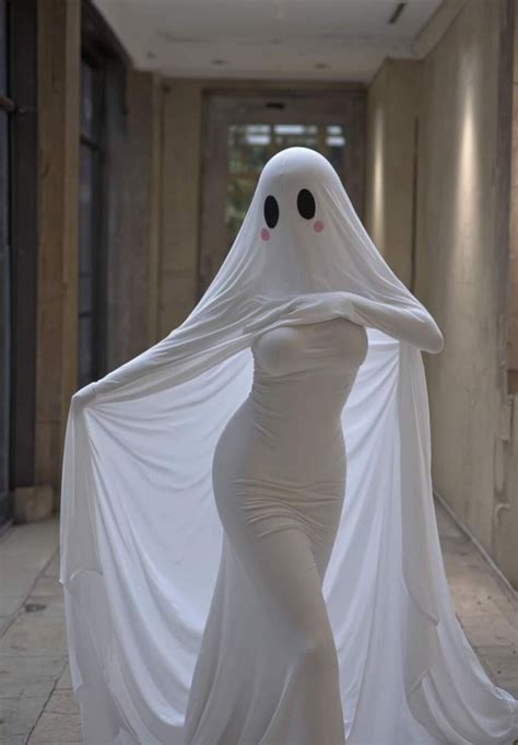 할로윈 유령 코스프레 후방주의 꾸르