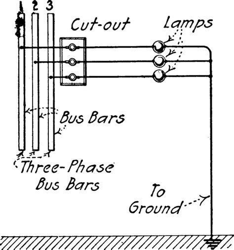 Cutout Ground Detector For Three Wire Circuit Vintage Illustration 13698274 Vector Art At Vecteezy