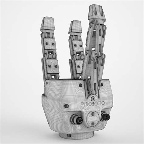 Robotiq Robot Hand 3d Model Turbosquid 1684321