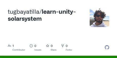 Github Tugbayatillalearn Unity Solarsystem