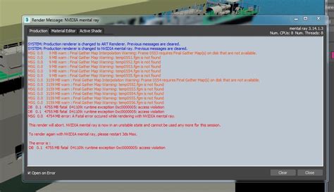 Mr Crashing During Render Autodesk Community