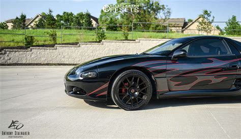 1998 Mitsubishi 3000gt With 18x8 40 Revolution Racing Rr06 And 245