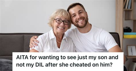 Her Daughter In Law Cheated On Her Son Multiple Times So Now She Doesn