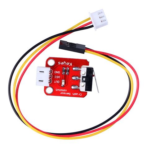 Crash Senzor Mikrospínač Detektor Nárazu Arduino Modul robotstore cz