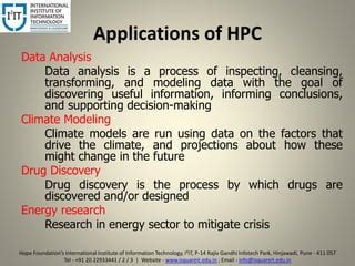 What Is High Performance Computing PPT